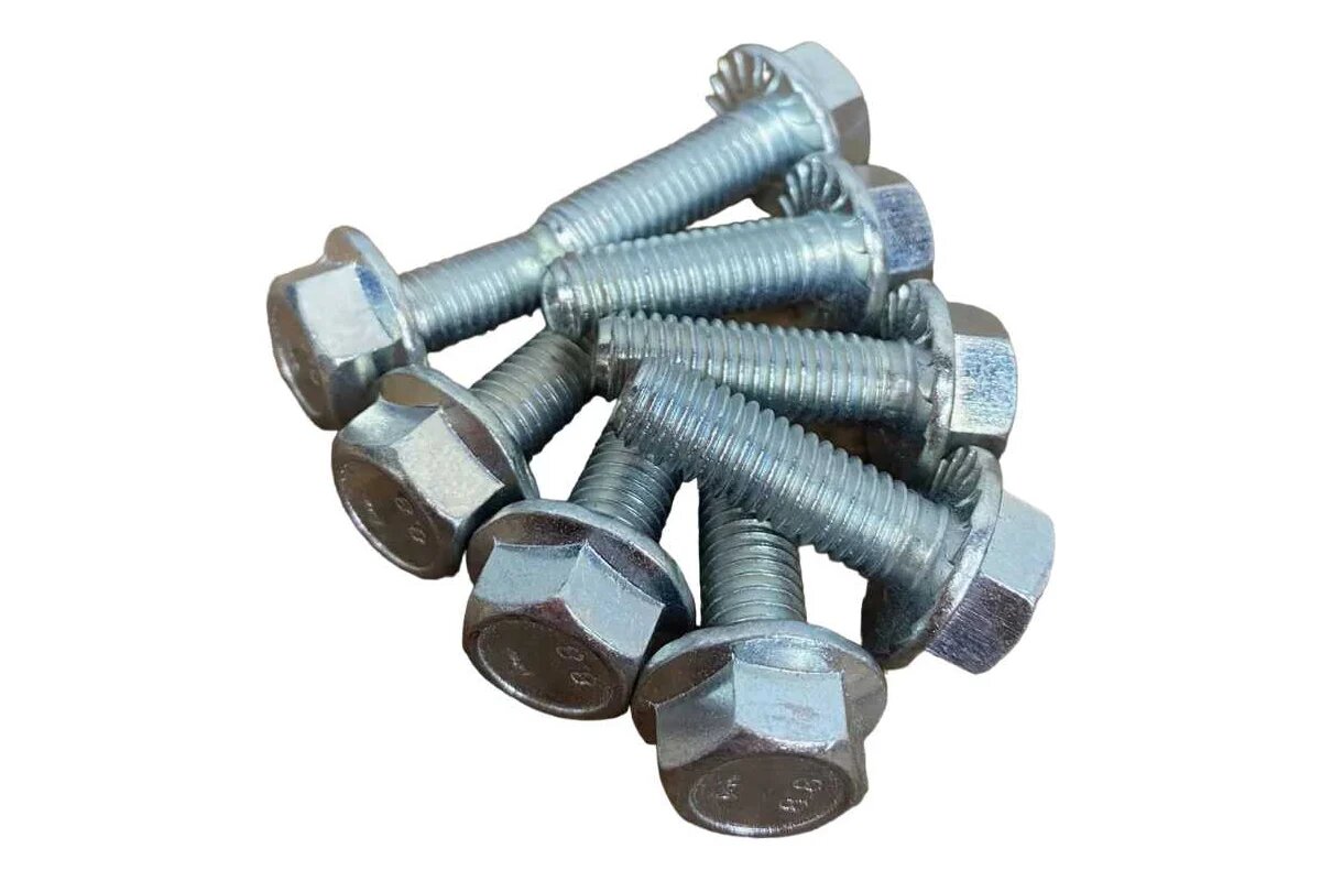 23 болта Болт М8x16 с фланцем к. п.8.8 ОЦ DIN6921, (10 шт.) УТ000020731