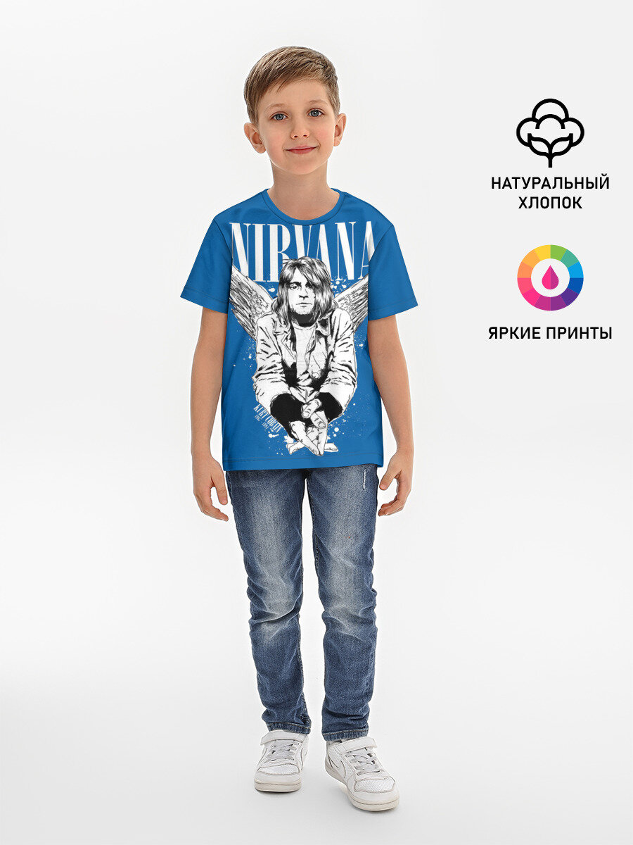 Футболка хлопковая детская Nirvana