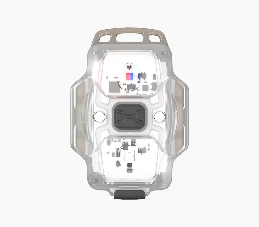 Фонарь светодиодный налобный/вело Armytek Crystal WRB белый/ красно-синий маячок, 150Lum (З/У USB, до 12 метров) серый,