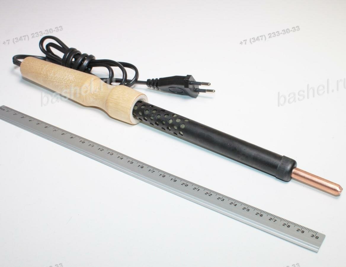 Паяльник ЭПЦН-100/220В (дер. ручка, Белгород) (жало 8 мм)