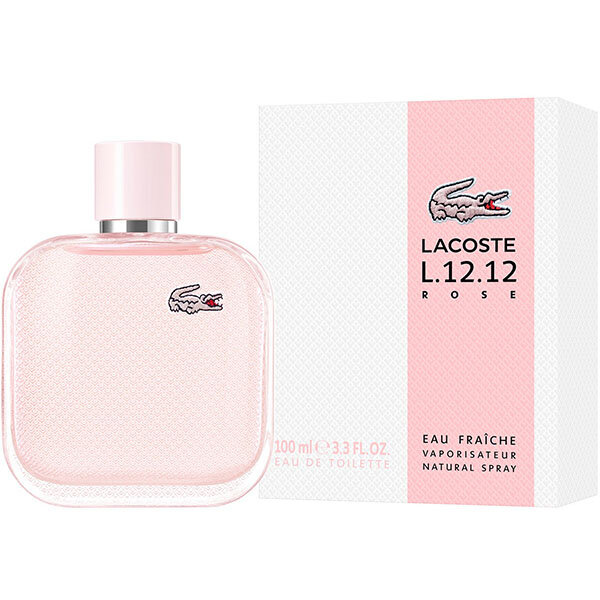 Lacoste Женский L.12.12 Rose Eau Fraiche Туалетная вода (edt) 100мл