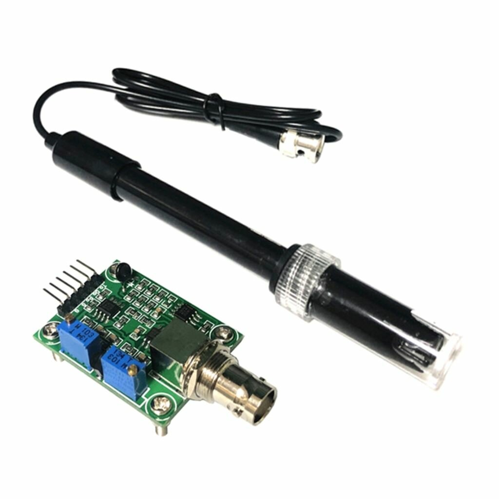 (1 комплект) Перезаряжаемый электродный зонд pH с тестовым модулем