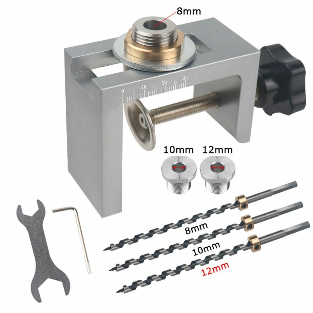 Дырокол для скрытого открывания дверцы шкафа-комплект B