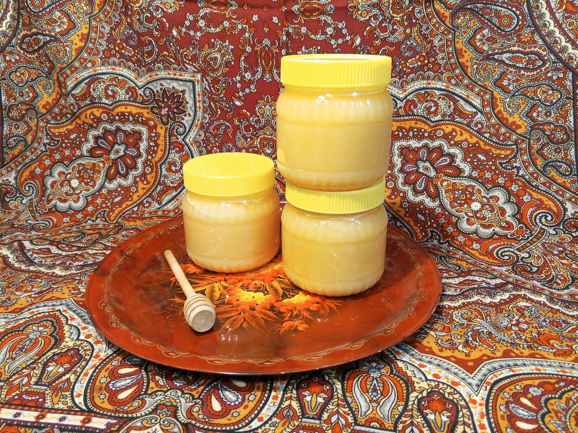 Донниковый мёд, натуральный, 620гр, урожай 2025 г, пчелиный.