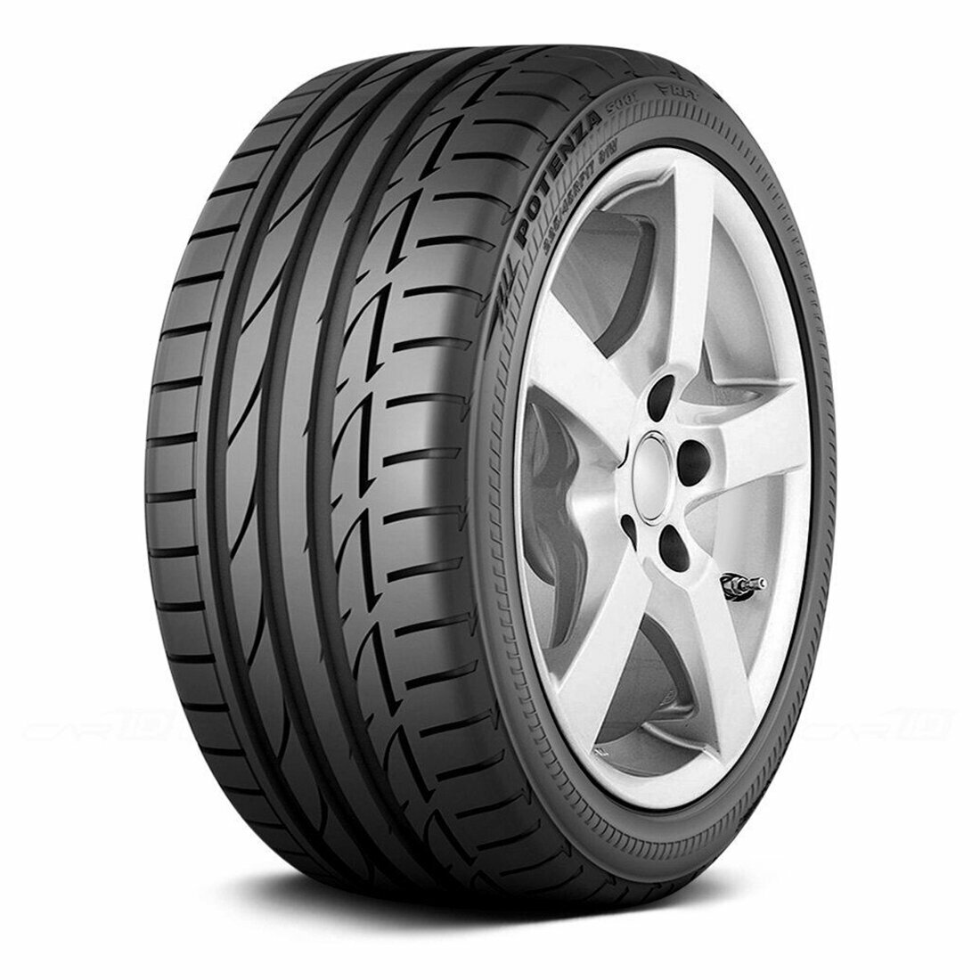 Разноширокие шины Bridgestone Potenza S001 245 45 и 275 40 R19 летние - 0022467
