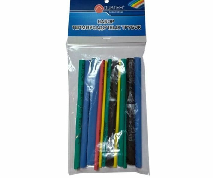 Набор термоусадочных трубок №3 (ассорти) D2-7мм 13шт диалуч
