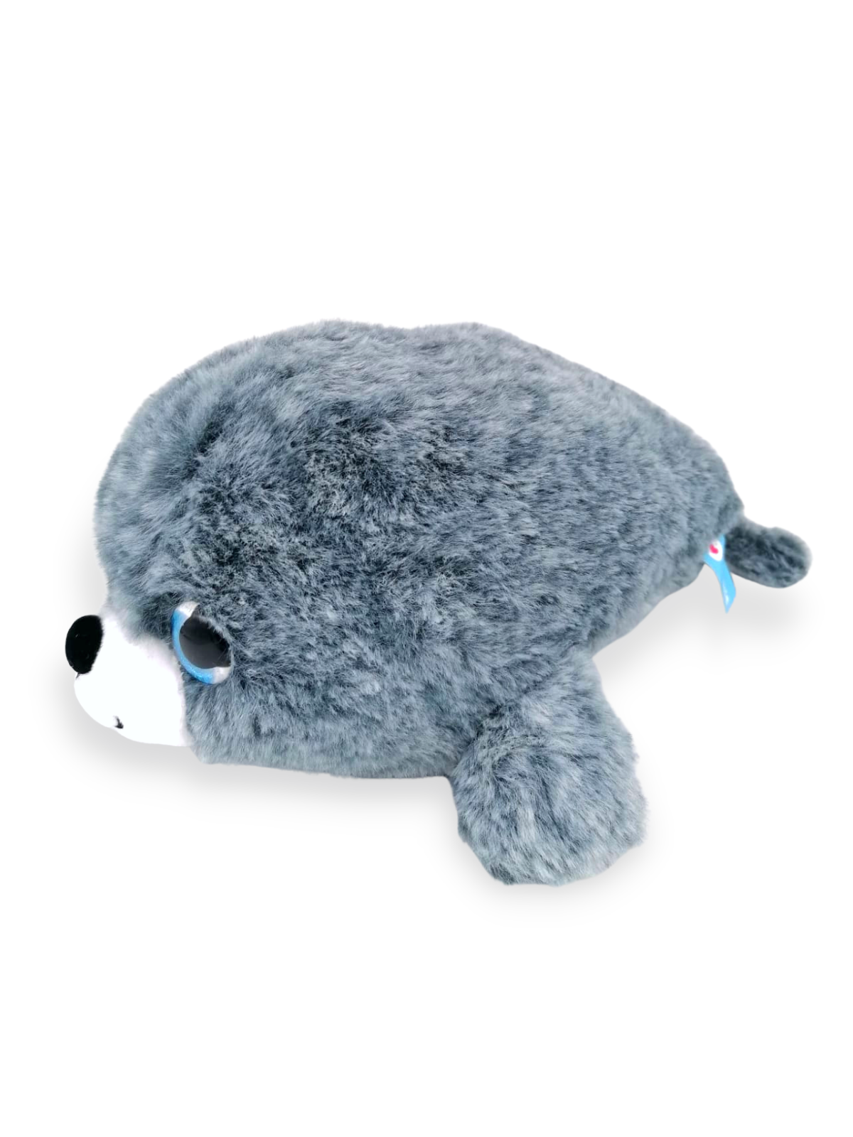 Мягкая игрушка Mimis нерпа «Пушистик» макси серый Mi194