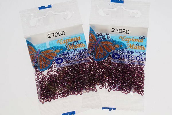 Бисер круглый PRECIOSA цвет 27060, 5 г, 10 шт (PR.27060)
