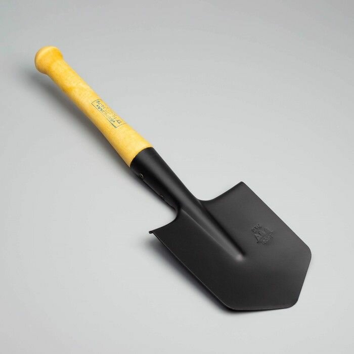 Лопата Sima-land Малая, пехотная, МПЛ-50, сталь, дерево 725 г