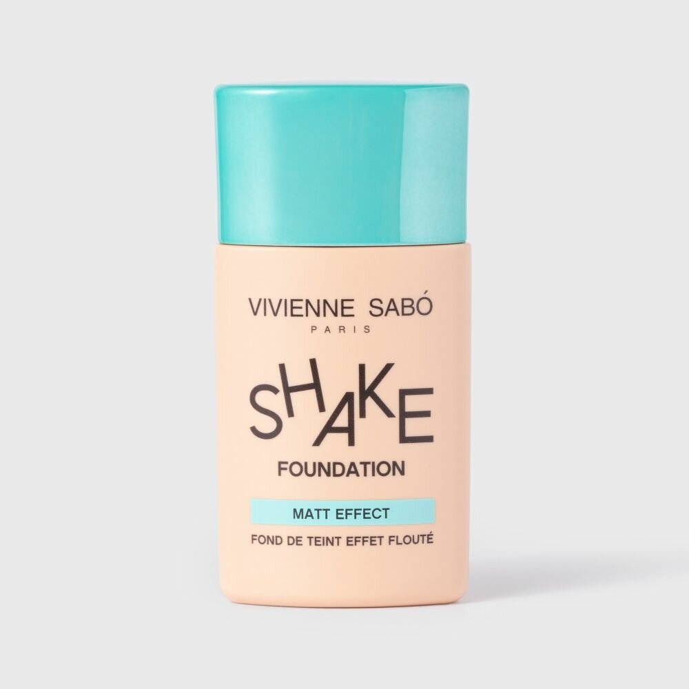 Тональный крем Vivienne Sabo "Shakefoundation matt", Матирующий тон 02