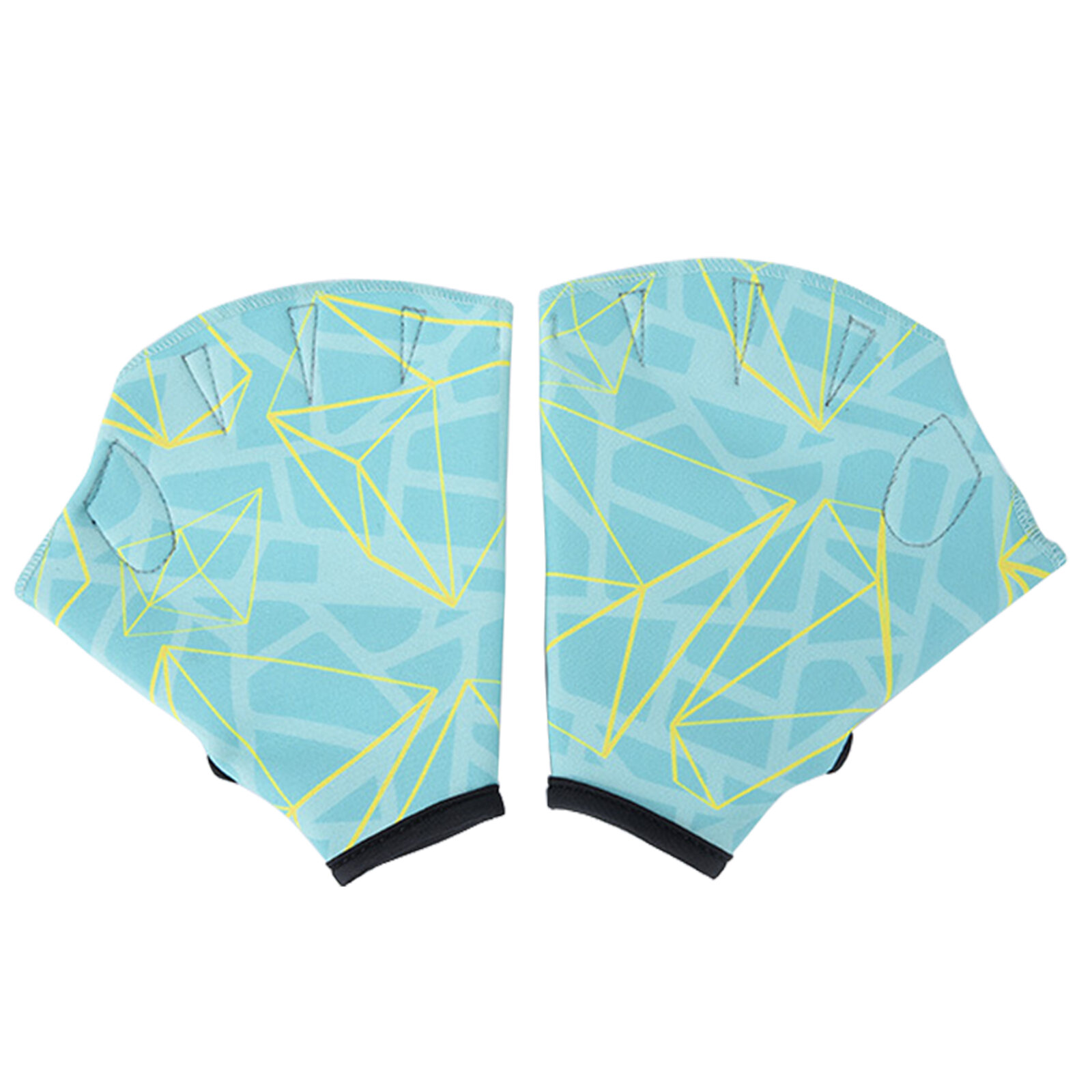 Перчатки для плавания нескользящие регулируемые дышащие быстросушатся для мужчин и женщин с принтом для откры-air водных видов спорта и сноркелинга, цвет: серо-оранжевый принт, изумрудно-зеленый принт, оранжевый принт (опционально), материал: