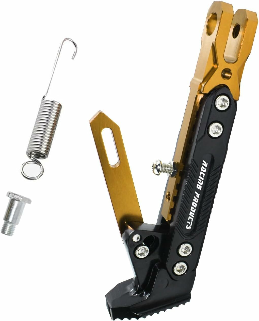 Подставка для мотоцикла Регулируемые нескользящие боковые подножки для парковки