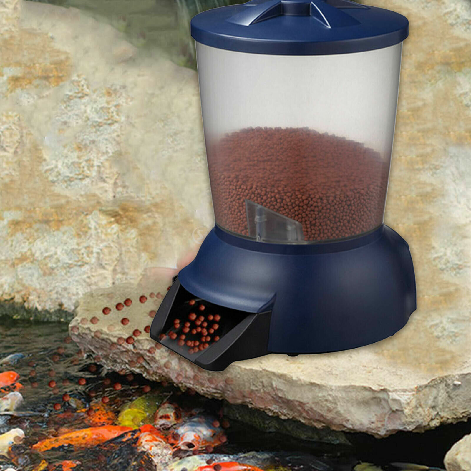 Автоматическая кормушка для рыб Fish Feeder Jebao