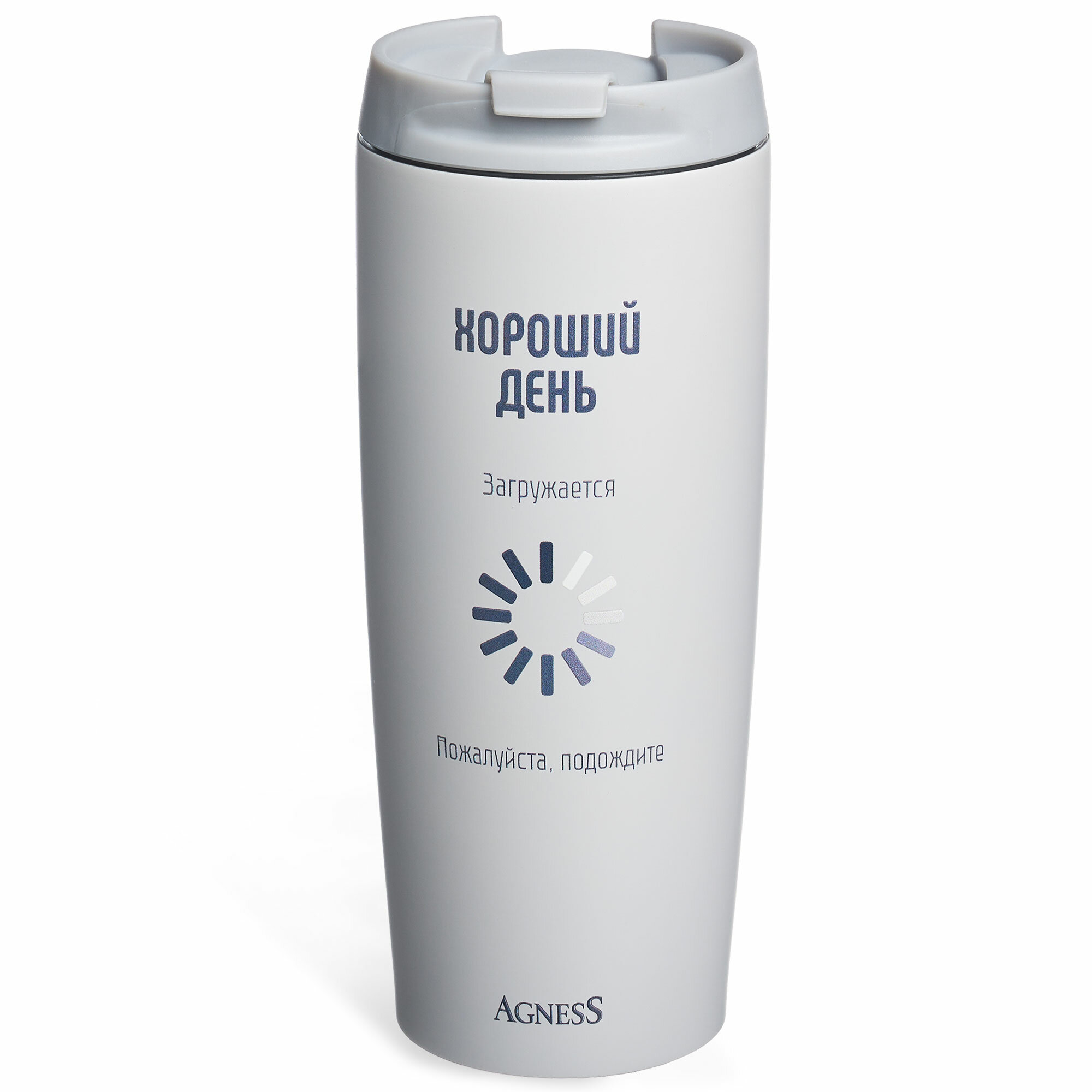 Термокружка 709-118 agness хороший день 360 мл
