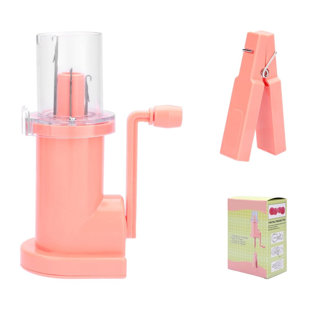 Ручная вязальная машина Бытовая Ручная Вязальщица с катушками Маленькая Швейная Вязальная машина Инструмент для плетения браслетов