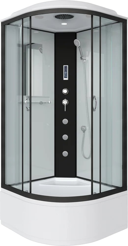 Душевая кабина Niagara Classic NG-6707-14F 80x80 см, с гидромассажем, подсветкой и FM-радио