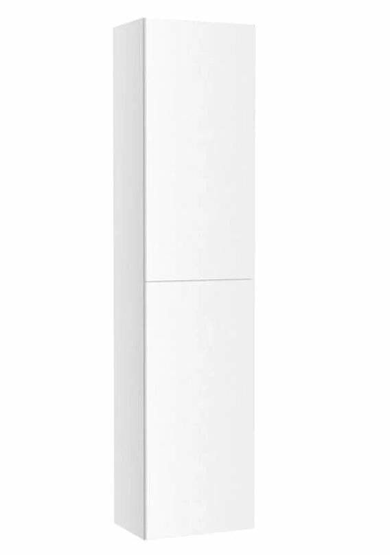 Шкаф-пенал для ванной Roca The Gap A857427806 подвесной, 34, 6 см, белый, глянцевый, с дверками