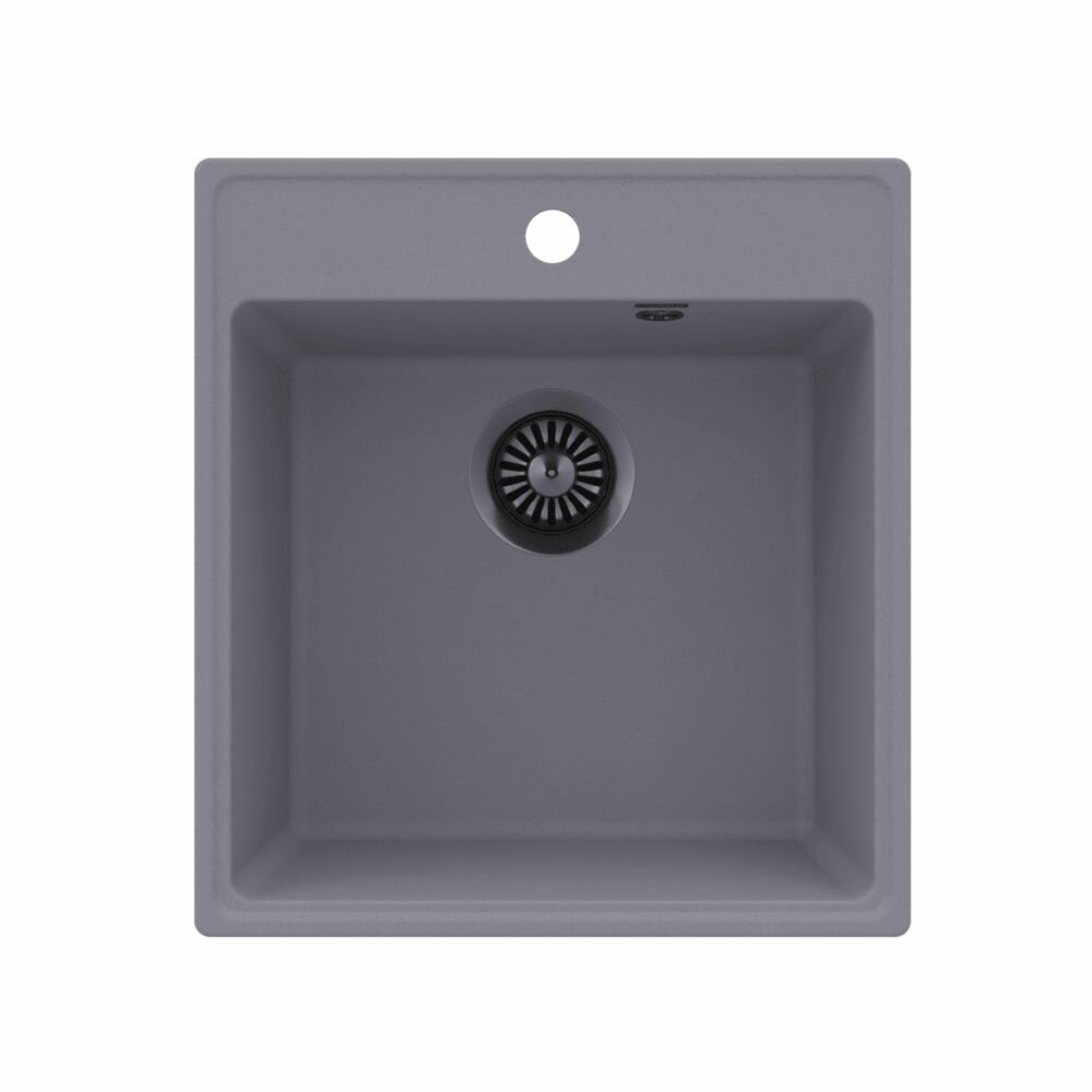 Кухонная мойка MAUNFELD Perla 460 MFQS-460LGR светло-серый