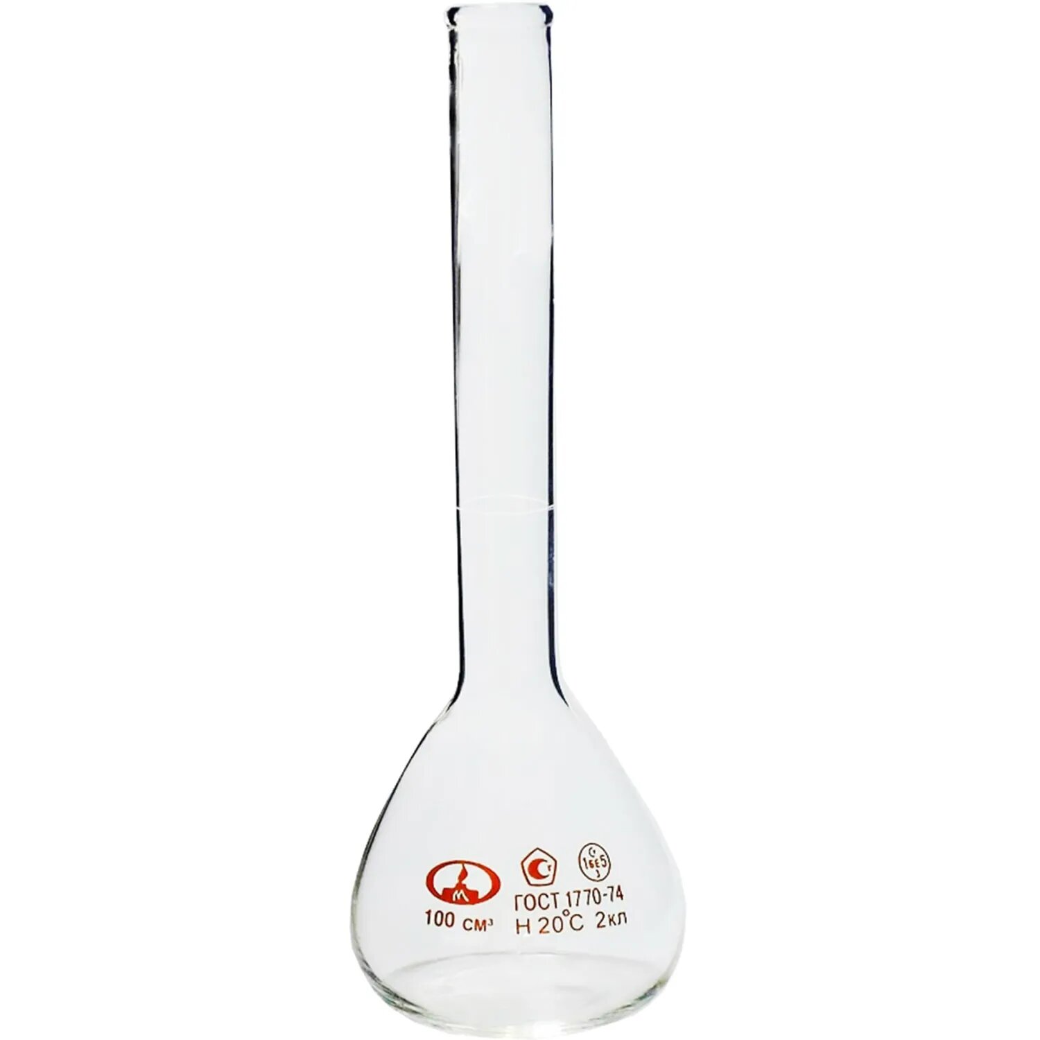 Колба 1-100-2 мерная, 6 шт/уп, 10001124