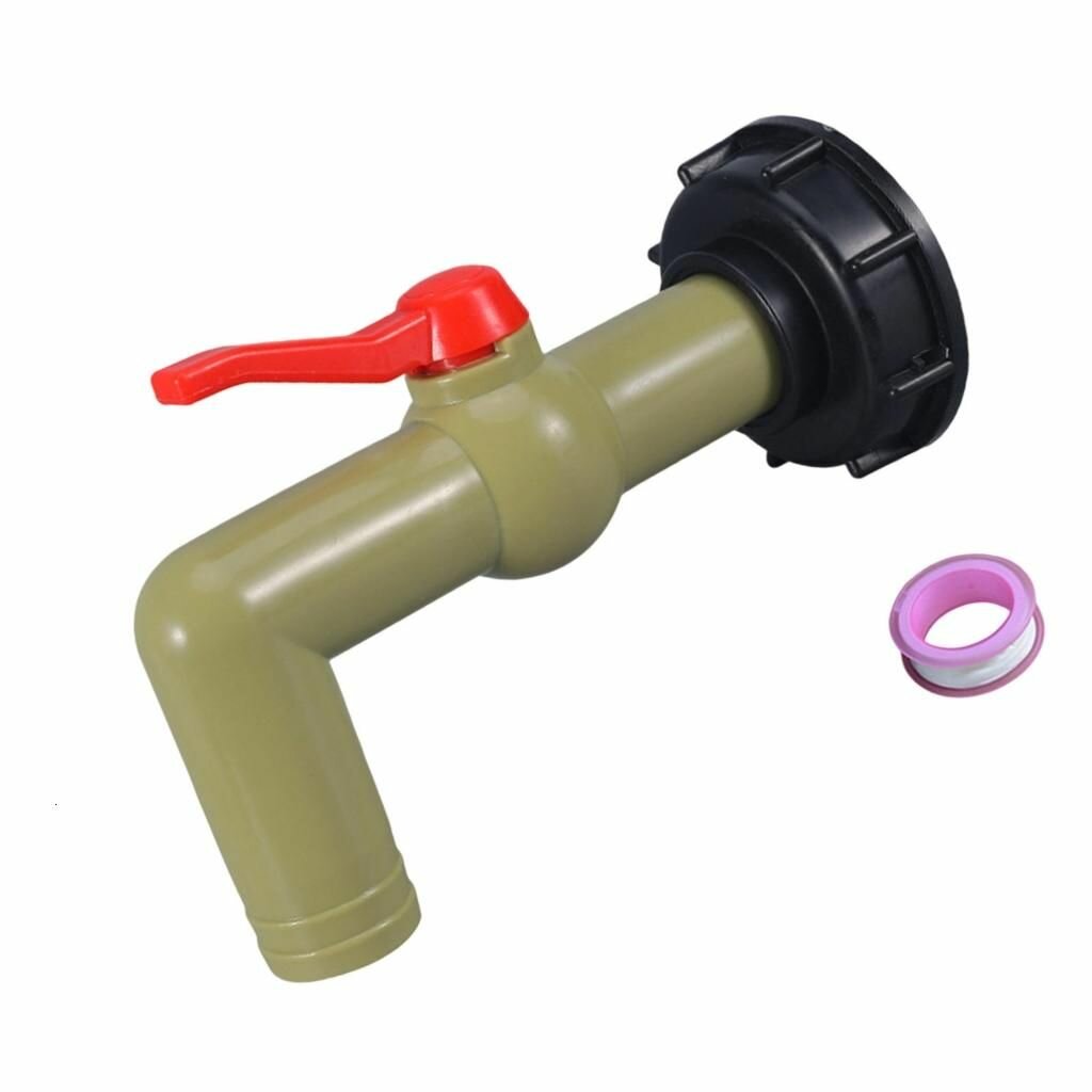 Шаровой кран IBC ton barrel valve с изменяемым диаметром шарнира-регулируемый прямоугольный клапан диаметром 1 дюйм