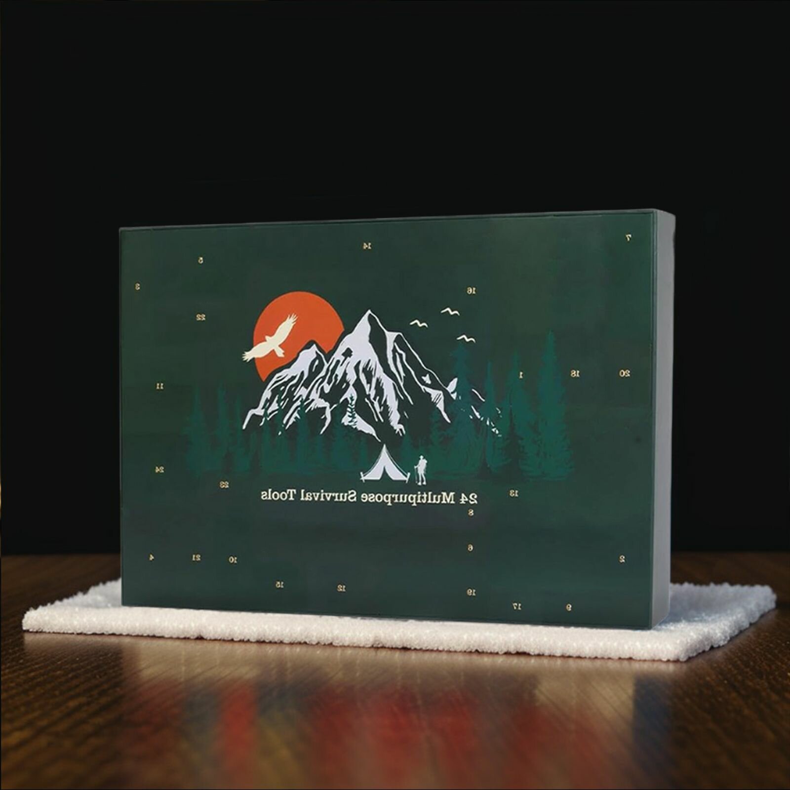 Омплект для выживания календарь Advent 2025 24 дня Рождественский календарь обратного отсчета для мужчин