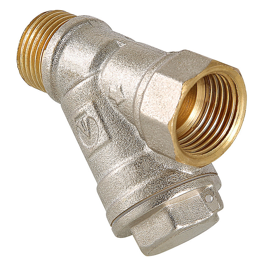 Фильтр косой VALTEC VTm 1/2"НВ никель VT.191. N.04