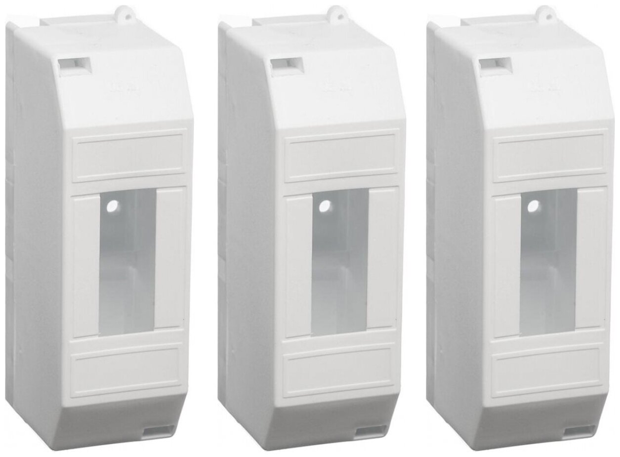 Бокс навесной TDM Electric КМПн 2 модуля IP20 (комплект из 3 шт.)