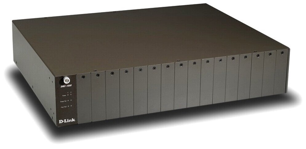 Шасси для медиаконвертеров D-Link (DMC-1000/A3A) с 16 слотами расширения