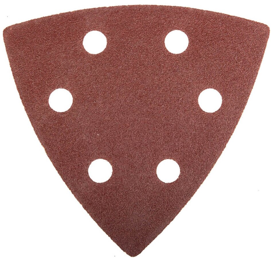 Треугольник шлифовальный ЗУБР 93мм, Р100, 5шт 35583-100