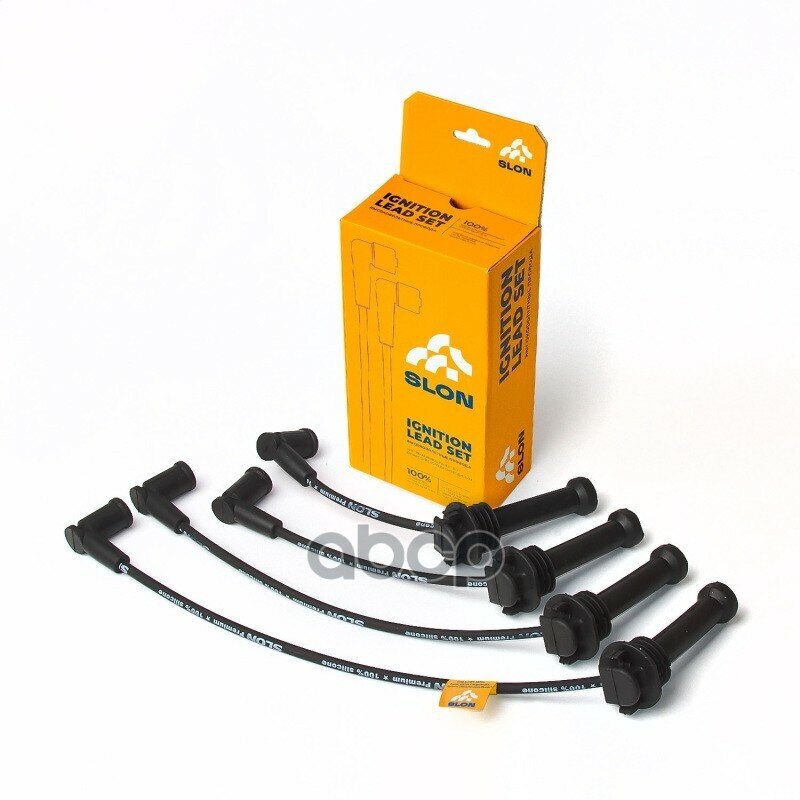 Комплект проводов зажигания Ford Focus II (1.4-1.6), Mondeo IV (1.6 16V), Fusion (1.4-1.6) (2002-), Fiesta V (1.4-1.6) Slon а.
