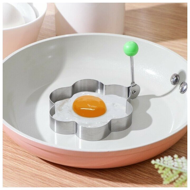 Форма для яичницы и оладий Доляна Ромашка