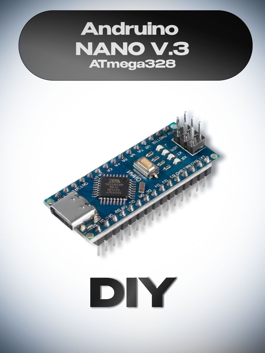 Ардуино нано Arduino Nano V 3.0 USB-C ATMEGA328