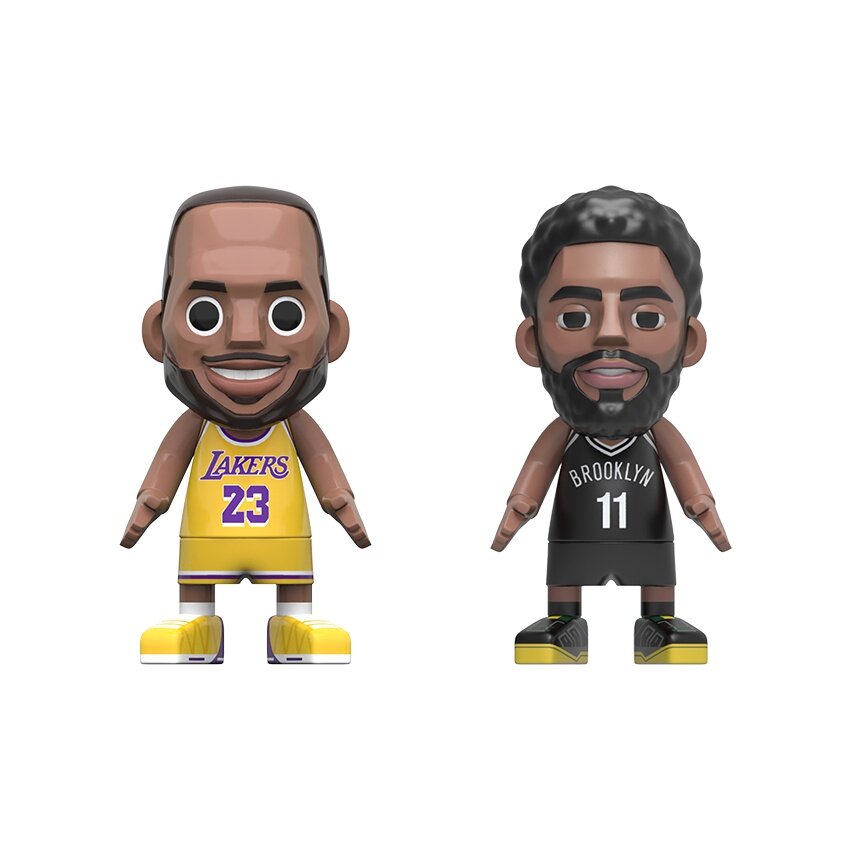 AcePlayer x NBA THE MVP James, Letter Bro NBA Player Stephen Curry Mystery Boxes Single Mystery Box/Full Box 10 Pcs