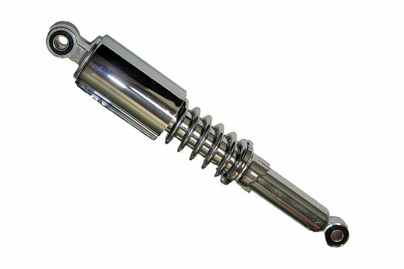 Амортизатор мопеда Альфа, Zodiak хромированный (350 мм; стандартный)