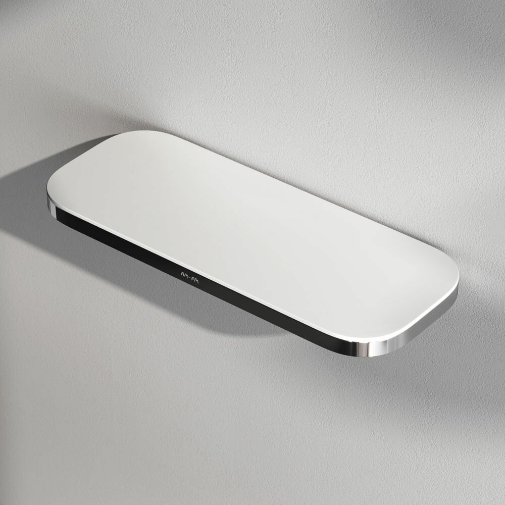 Полка для ванной комнаты AM.PM Func хром, полка для душа, подвесная, настенная, гарантия 5 лет