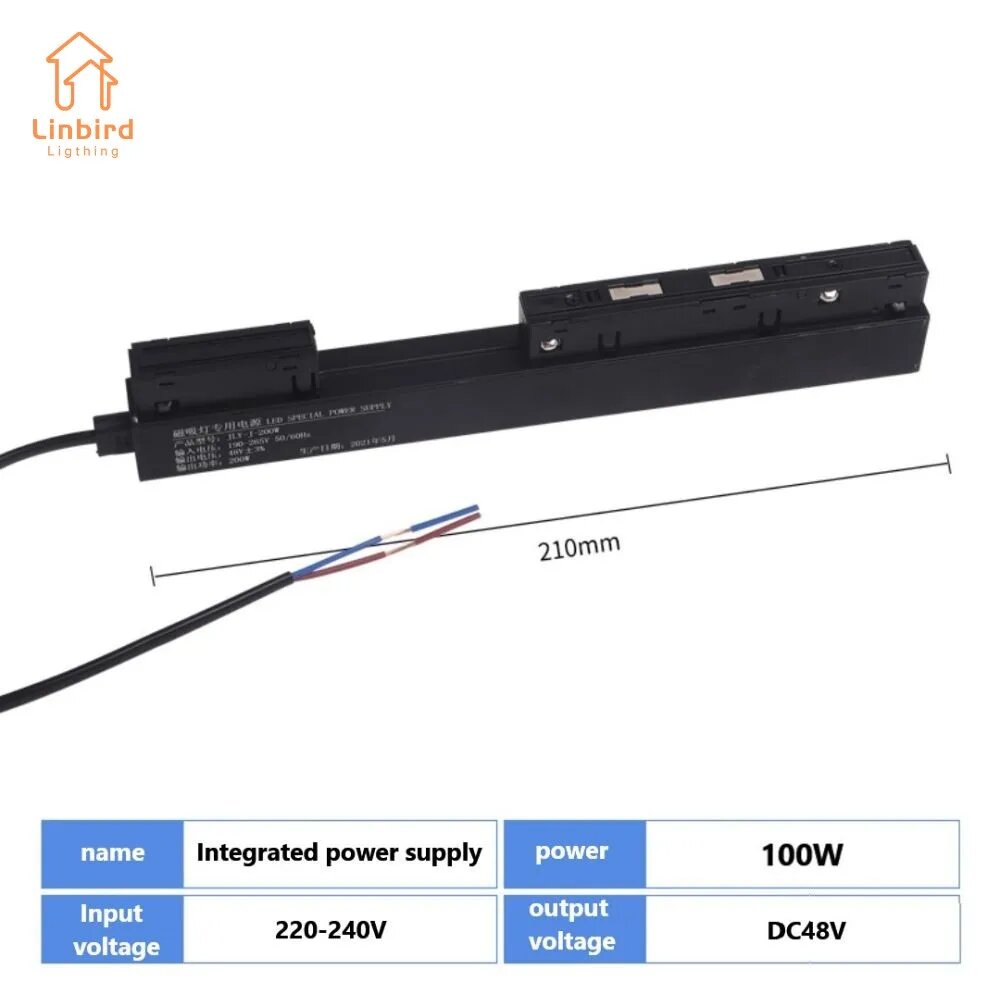 LINBIRD RU Smart Magnetic Track Rail Light System спот Transformer 100w
