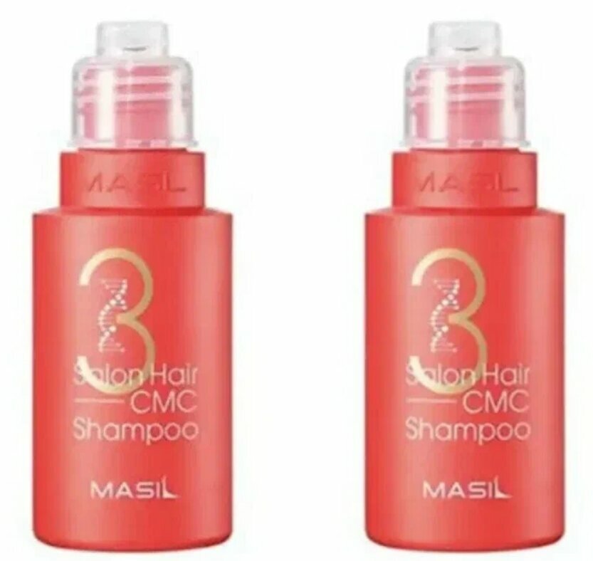 Шампунь Masil 3 Salon Hair CMC Shampoo, 50 мл, 2 шт