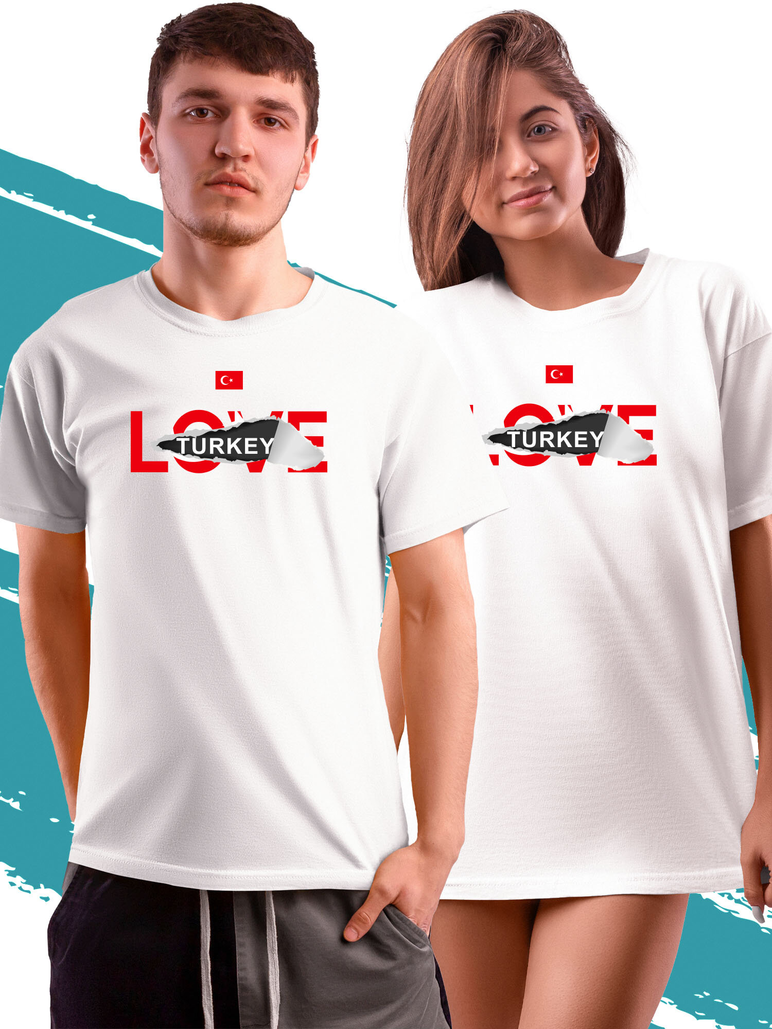 Футболка флаг Турции Turkey