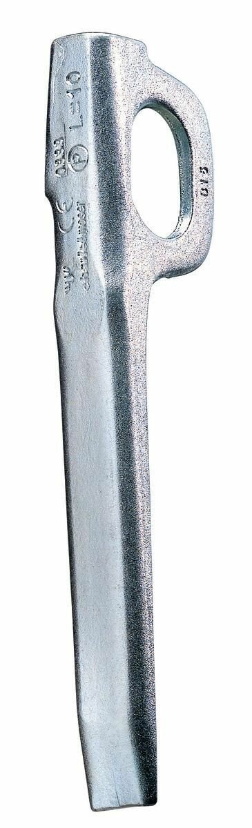 Крюк скальный Petzl U из кованной полумягкой стали 12 см