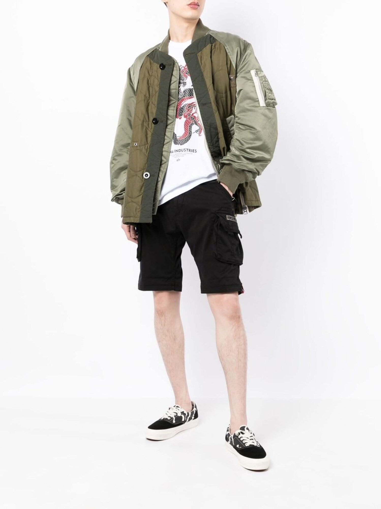 Шорты ALPHA INDUSTRIES, размер 38 — фото 1