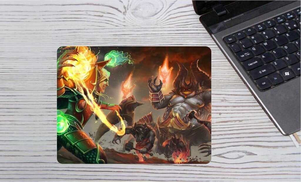 Коврик для мышки игровой 36 на 29 см MIGOM Heroes of the Storm, Герои Шторма №3