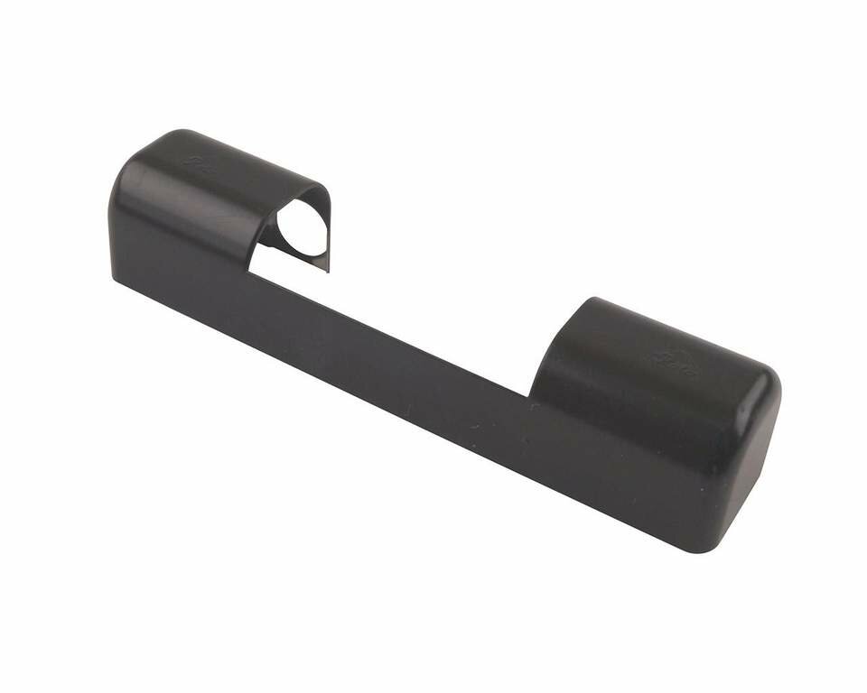 Накладка декоративная для регулируемой петли верхняя рамная черная