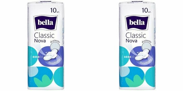 BELLA Прокладки гигиенические Classic Nova, 10 шт, 2 упак.