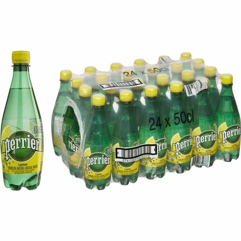 Минеральная газированная вода Perrier Lemon / Перье Лимон, 500 мл х 24 шт
