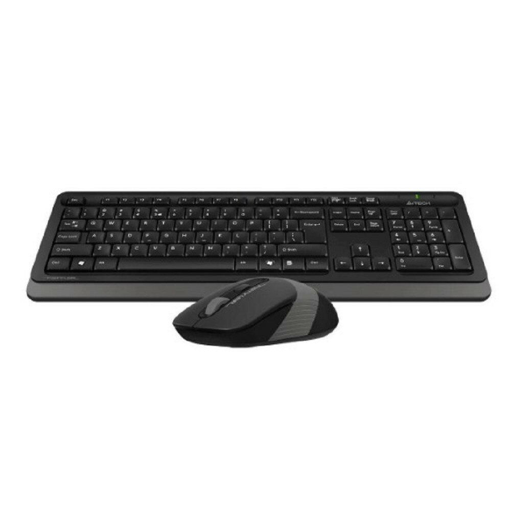 Комплект (клавиатура + мышь) A4Tech FG1010S GREY беспроводной