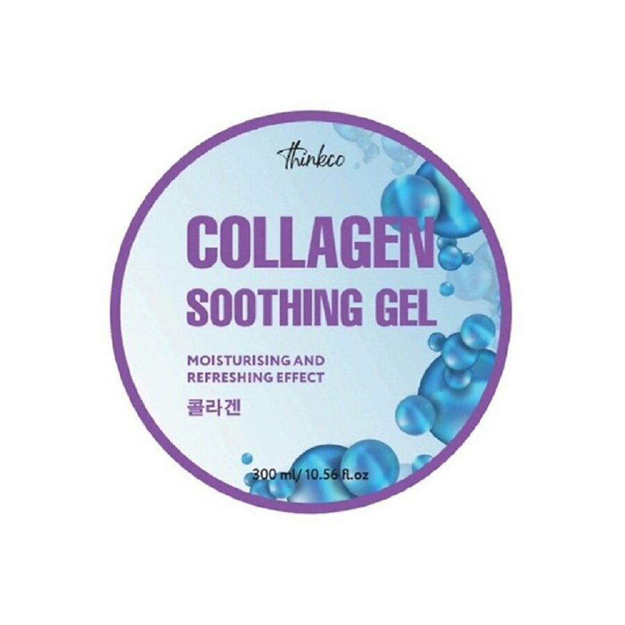 Универсальный успокаивающий гель с коллагеном Thinkco Collagen Soothing Gel, 300мл