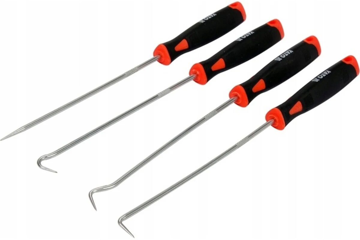YATO Набор длинных крючков 4 предмета YT-08429