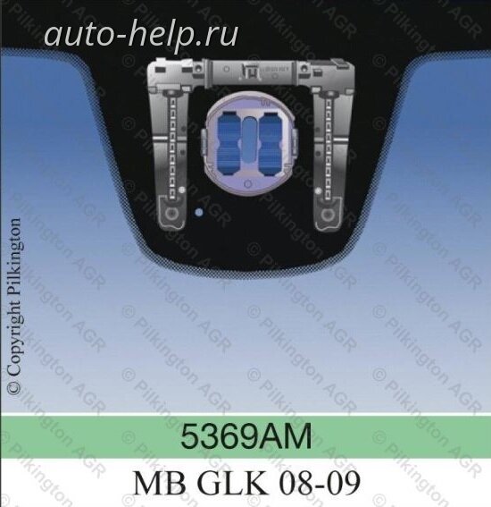 BENSON MERCEDES Лобовое ДД VIN Молдинг