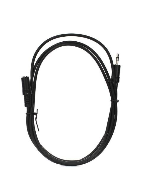 VCOM VAV7179-1.5M Кабель/ Кабель удлинительный 3.5 Jack (M) - 3.5 Jack (F), стерео, аудио, 1.5м VCOM