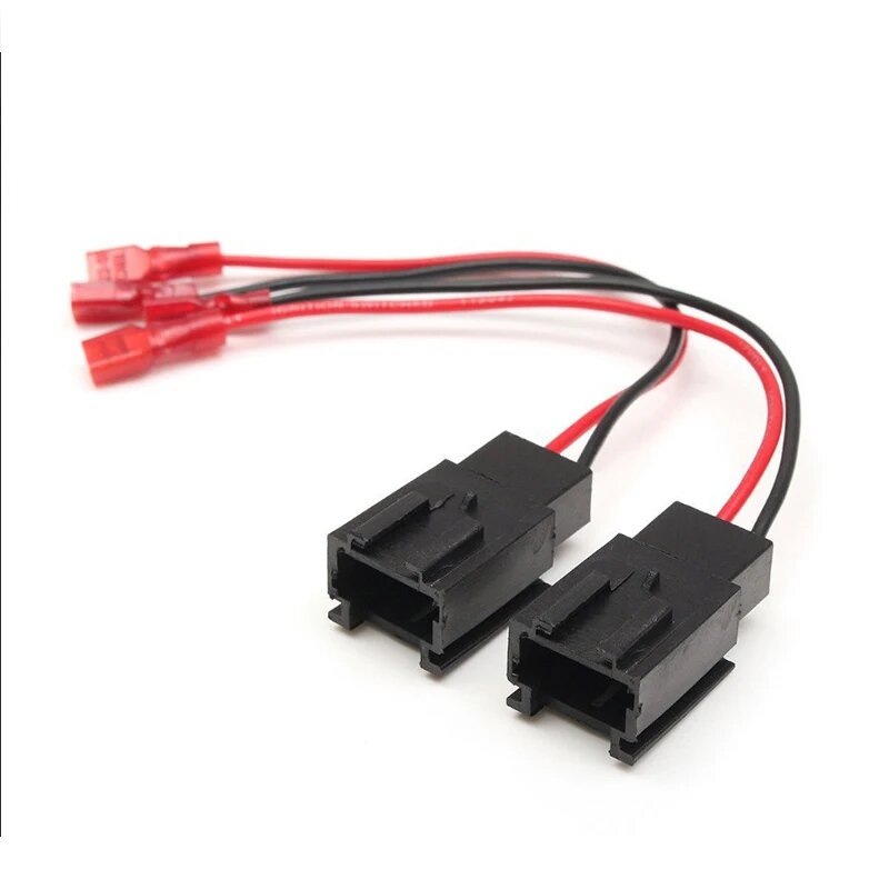 2 пары, магнитные разъемы для автомобильных динамиков, аудиоадаптер для Peugeot 206, Citroen C2 1999-2005